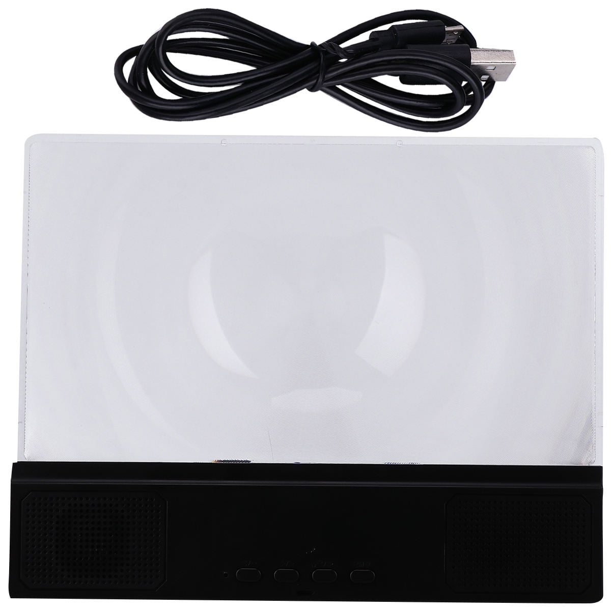 Masteelf 12 Inches Phone Charger Screen Enlarger with Speaker Folding ...