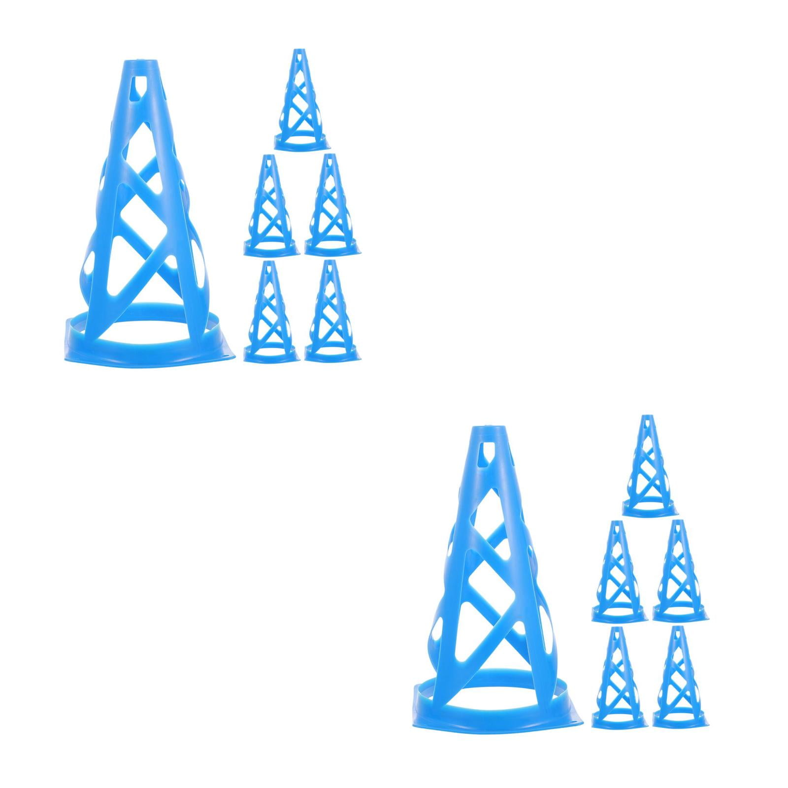 Masteelf 12 PCS Agility Training Cones 9 inch Football Drills Markers ...