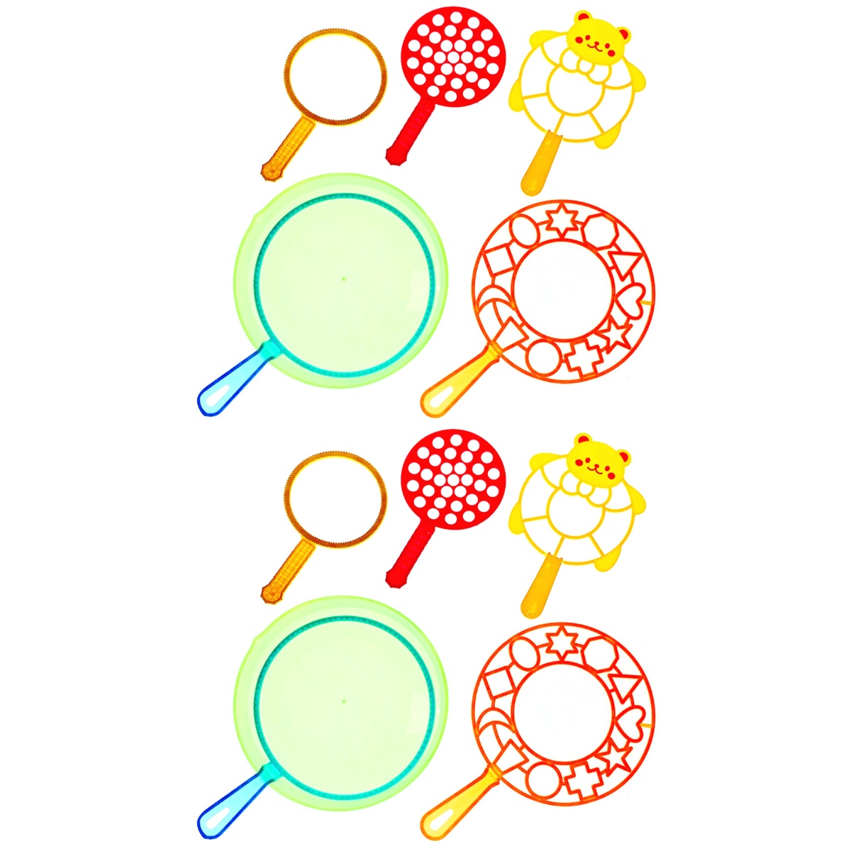 Masteelf 12 PCS Cartoon Toy Bubble Bar Funny Bubble Making Toy Lovely ...