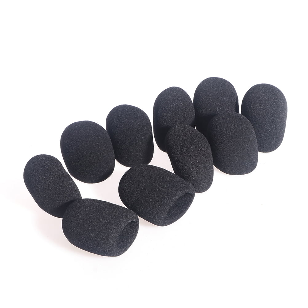 Masteelf 12 Pcs Amp Mic Stand Microphone Sponge Cover Black Cushion ...