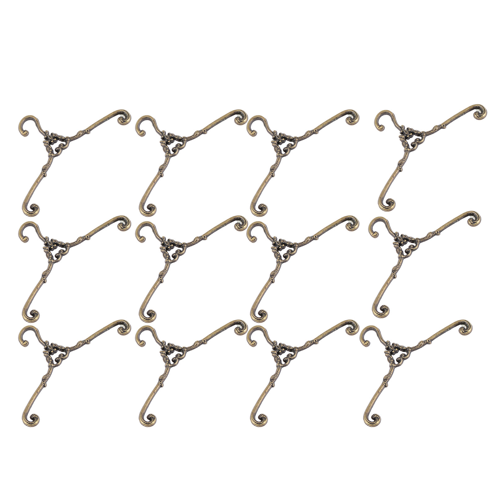 Masteelf 12 Pcs Doll House Dollhouse Hanger Clothes Accessories Mini ...
