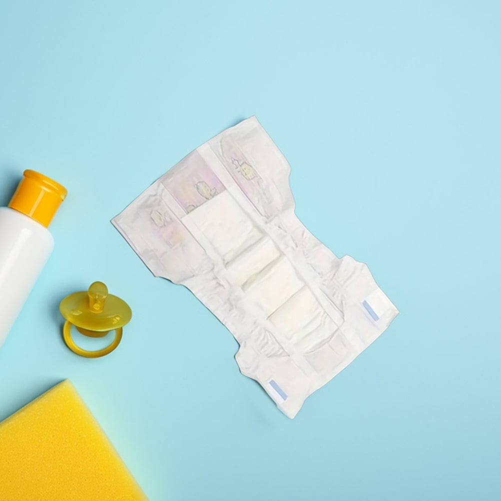 Masteelf 12 Pcs Doll Nappies Toy Diapers for Role-Playing and ...