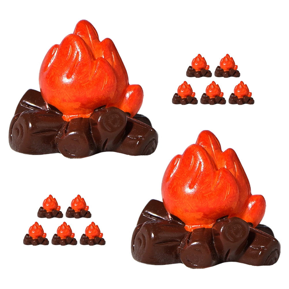 Masteelf 12 Pcs Fire Extinguisher Micro Landscape Fire 2.80X2.80X2.30CM ...