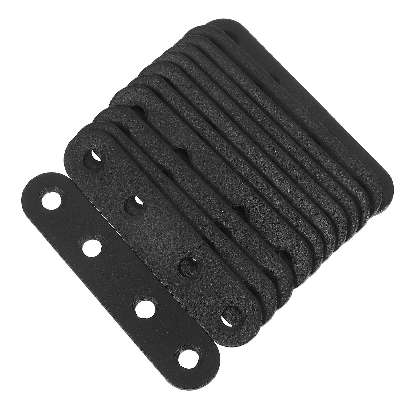 Masteelf 12 Pcs Flat Straight Brace Brackets Stainless Steel Mending ...
