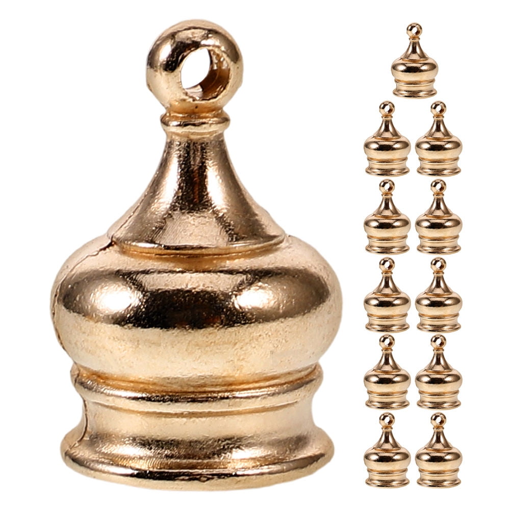 Masteelf 12 Pcs Lamp Shade Parts Finials for Lamps Fixtures Toppers ...