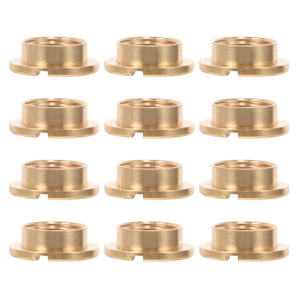 Masteelf 12 Pcs Quartz Clock Nuts Sweep Clock Movement Nut Diy Clock ...
