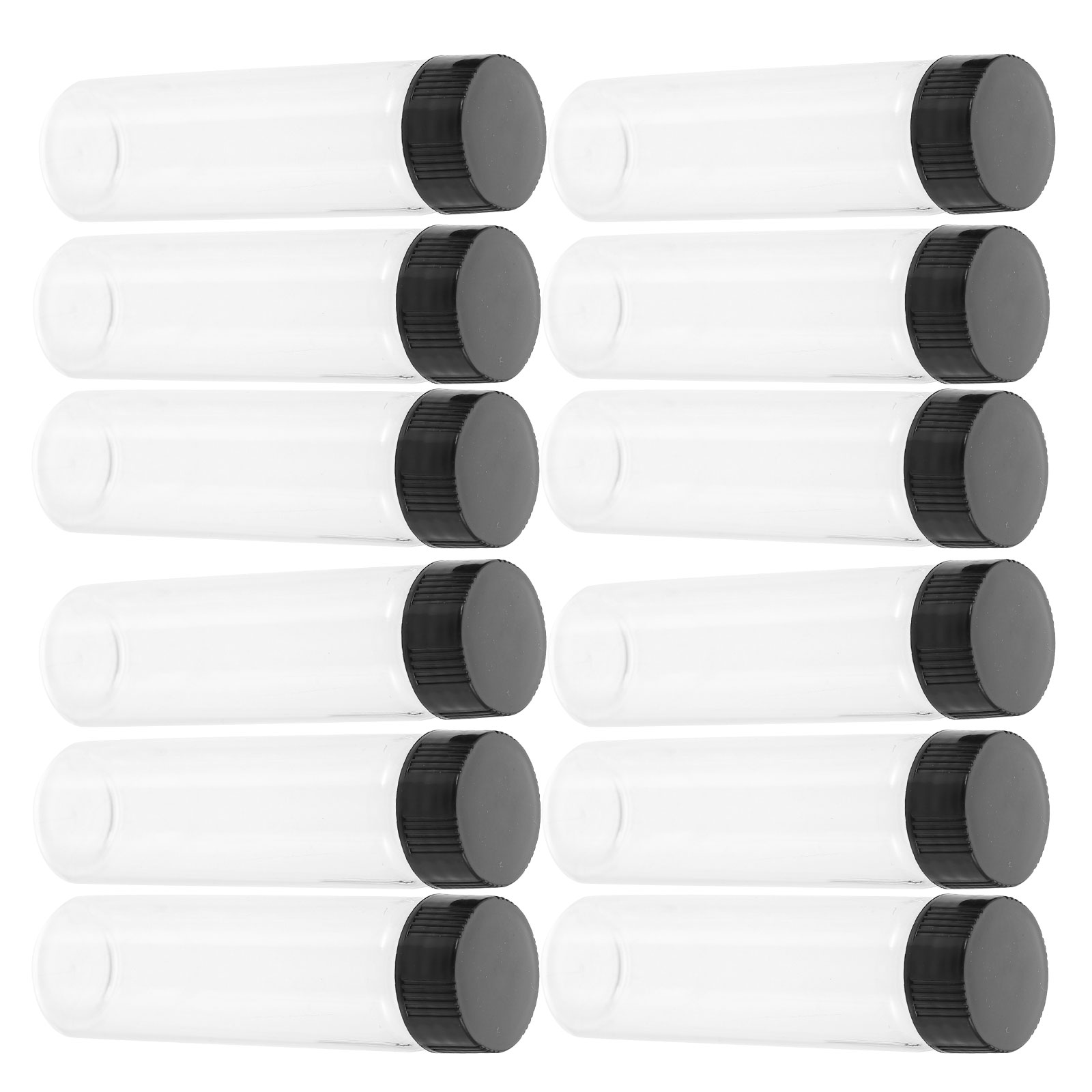 Masteelf 12 Pcs Refillable Glass Sample Vial Essential Oil Bottles ...