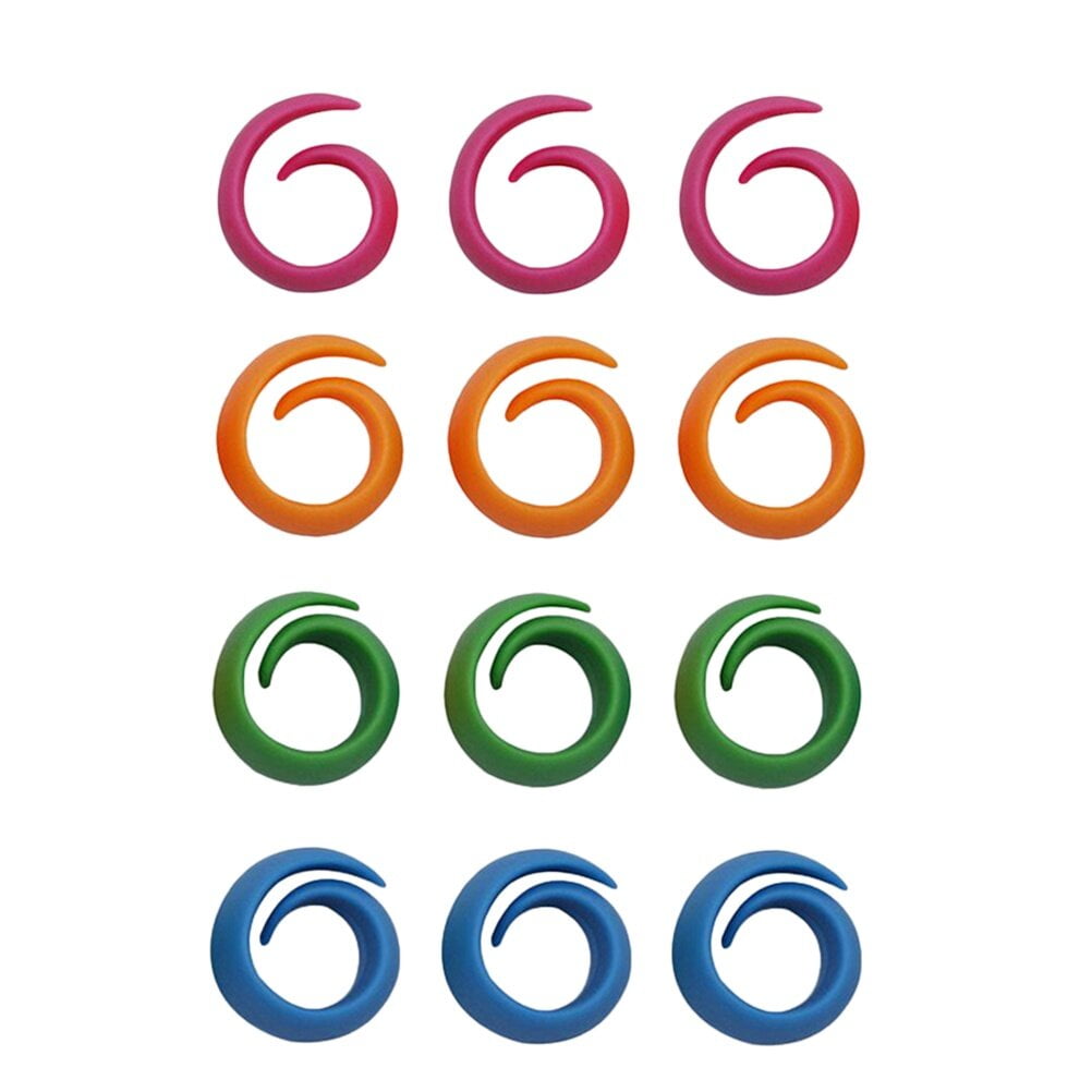 Masteelf 12 Pcs Silicone Sewing Thread Spool Clip Bobbin Keepers ...
