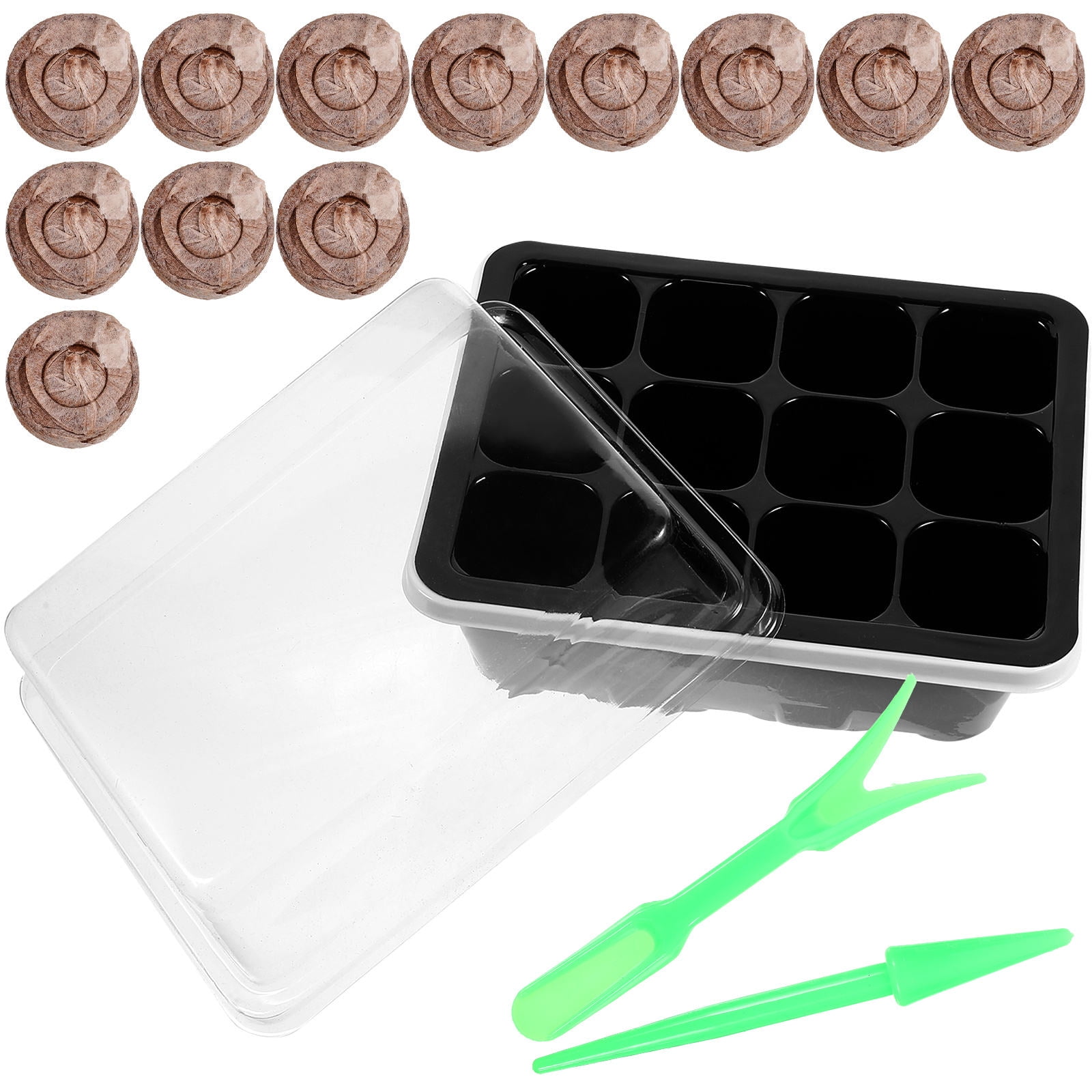 LOLIPPYY Seedling Plug Trays Black Plastic 1 Garden Use - Walmart.com