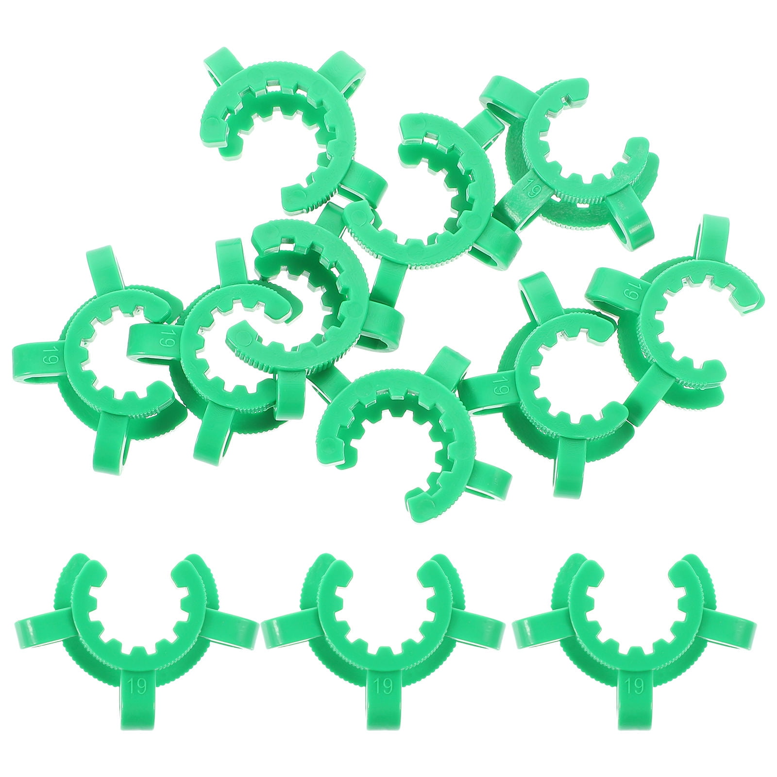 Masteelf 12 Pcs Test Tube Clamp Laboratory Keck Conical Interface Clip ...