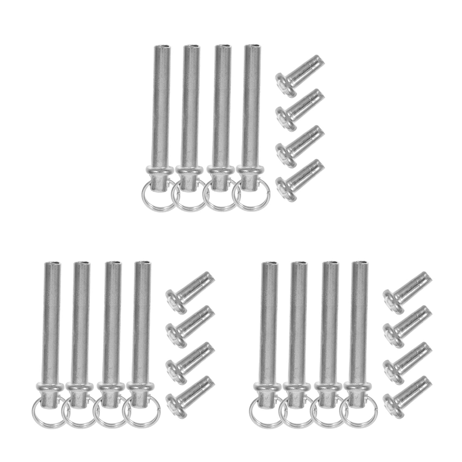 Masteelf 12 Sets Hand Fan Repair Kit Rivets Nuts, Folding Fans and ...