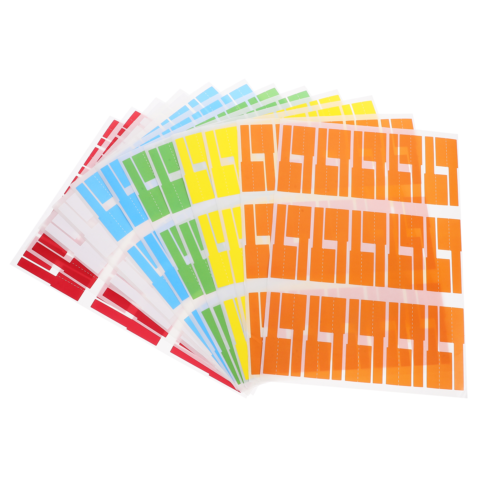 Masteelf 12 Sheets Electric Panel Labels 30.00X21.00X0.01CM - Walmart.com