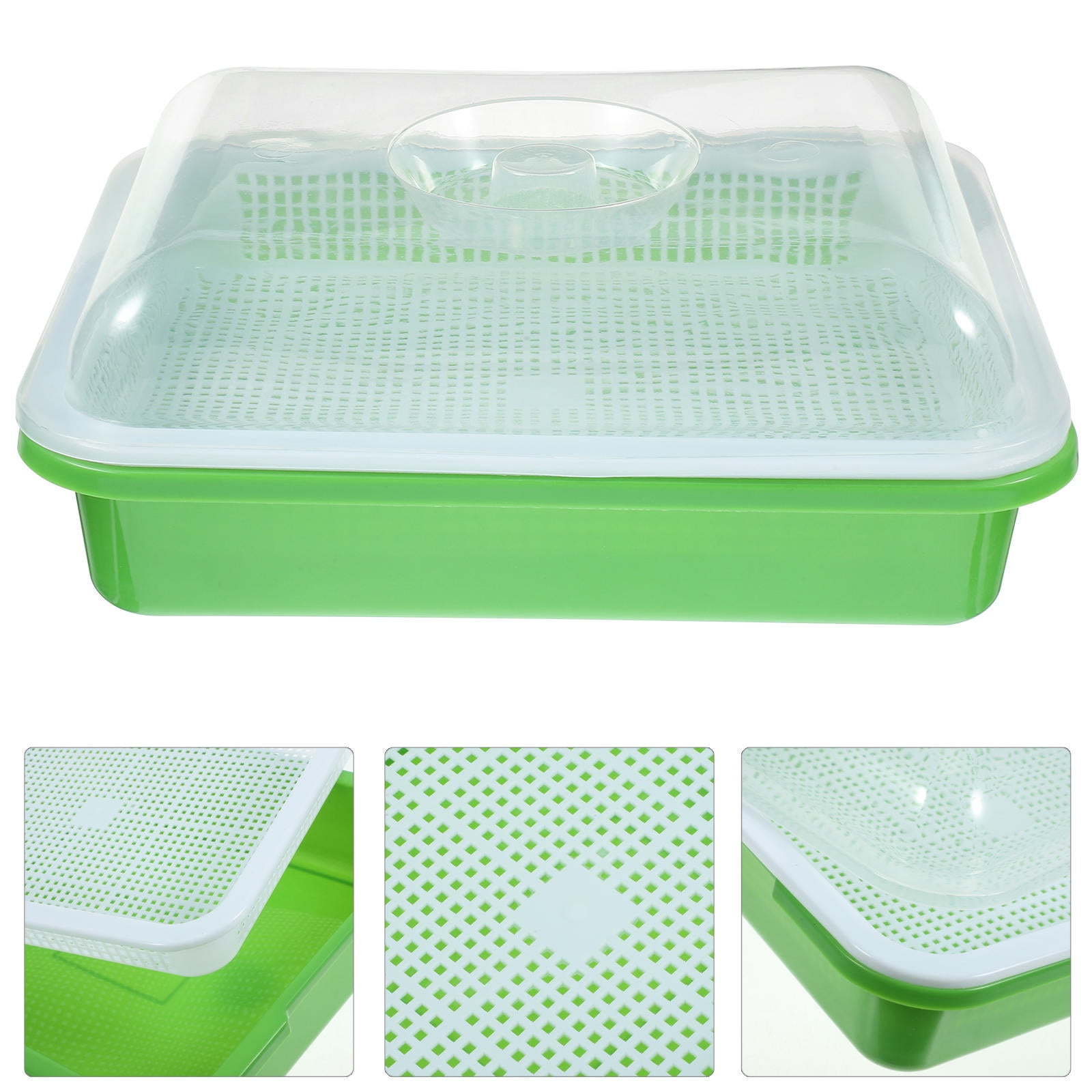 Masteelf 12 Trays Sprouting Container Planting Seed Propagation ...