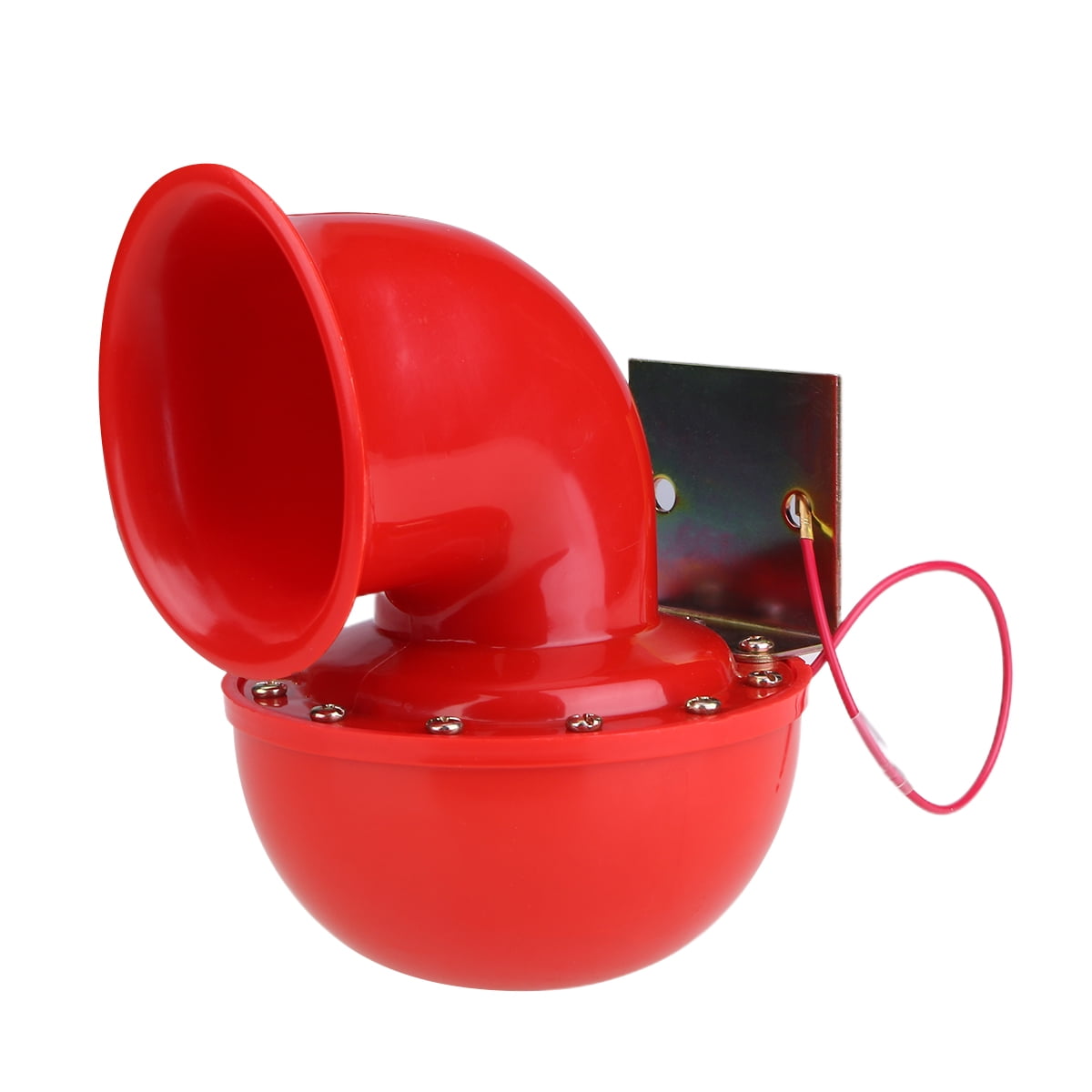 Masteelf 12 V Megaphone Amp Vehicle Horn Sturdy Horn 21X16.2cm Red ...