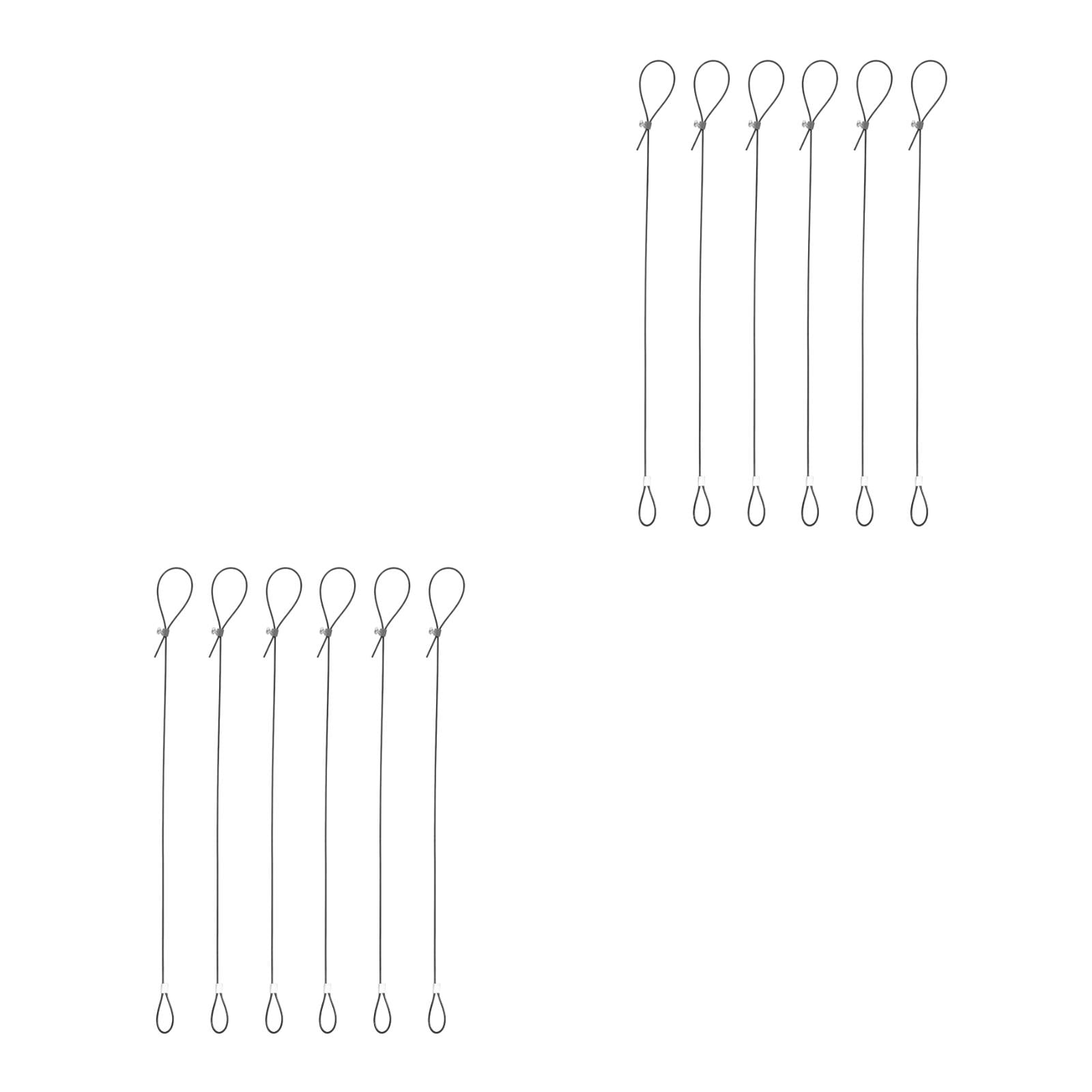 Masteelf Raindrops 12 pcs Gate Latch Cable Pull Adjustable String Fence ...