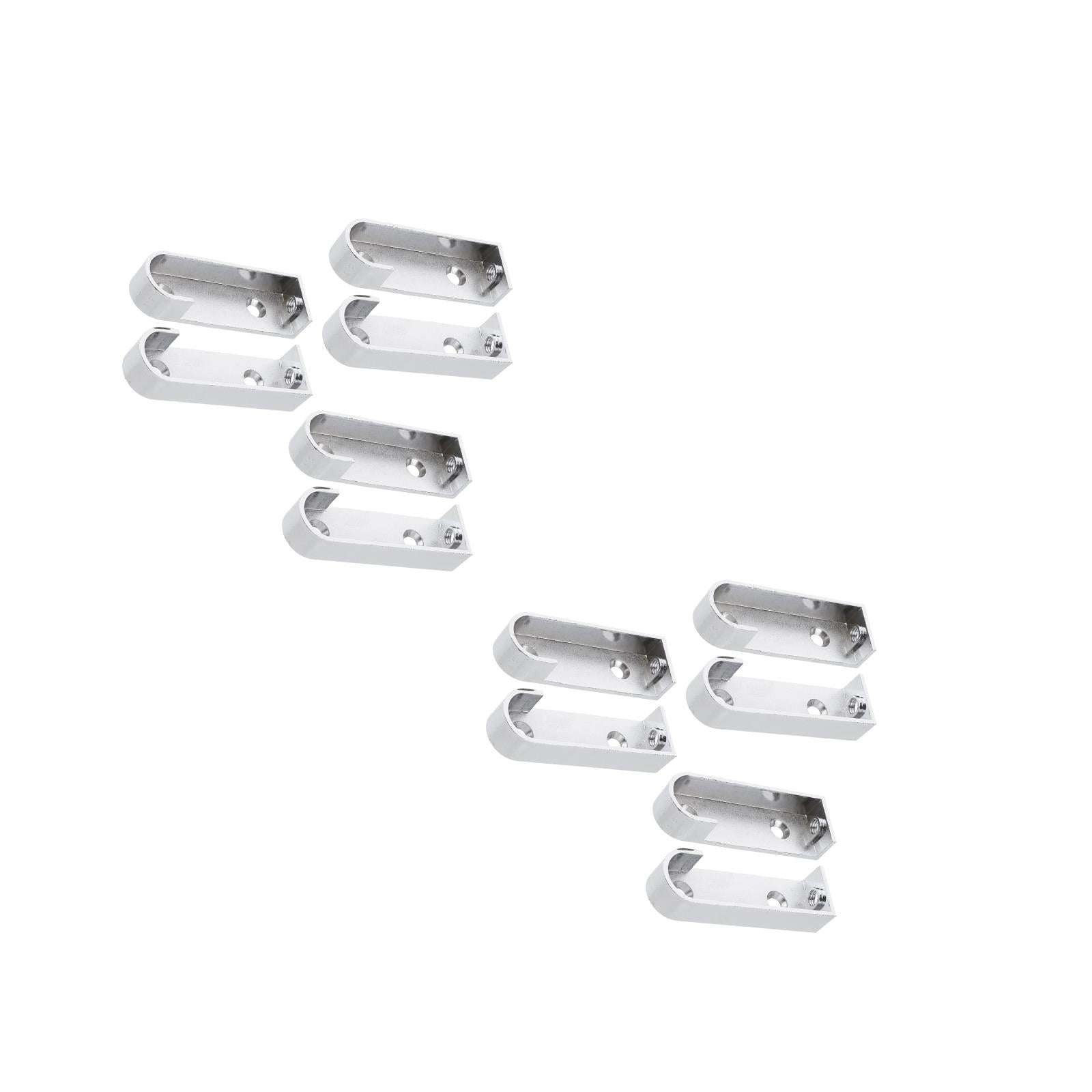Masteelf 12 pcs Closet Pole Socket Wardrobe Bracket Heavy Duty Rod ...