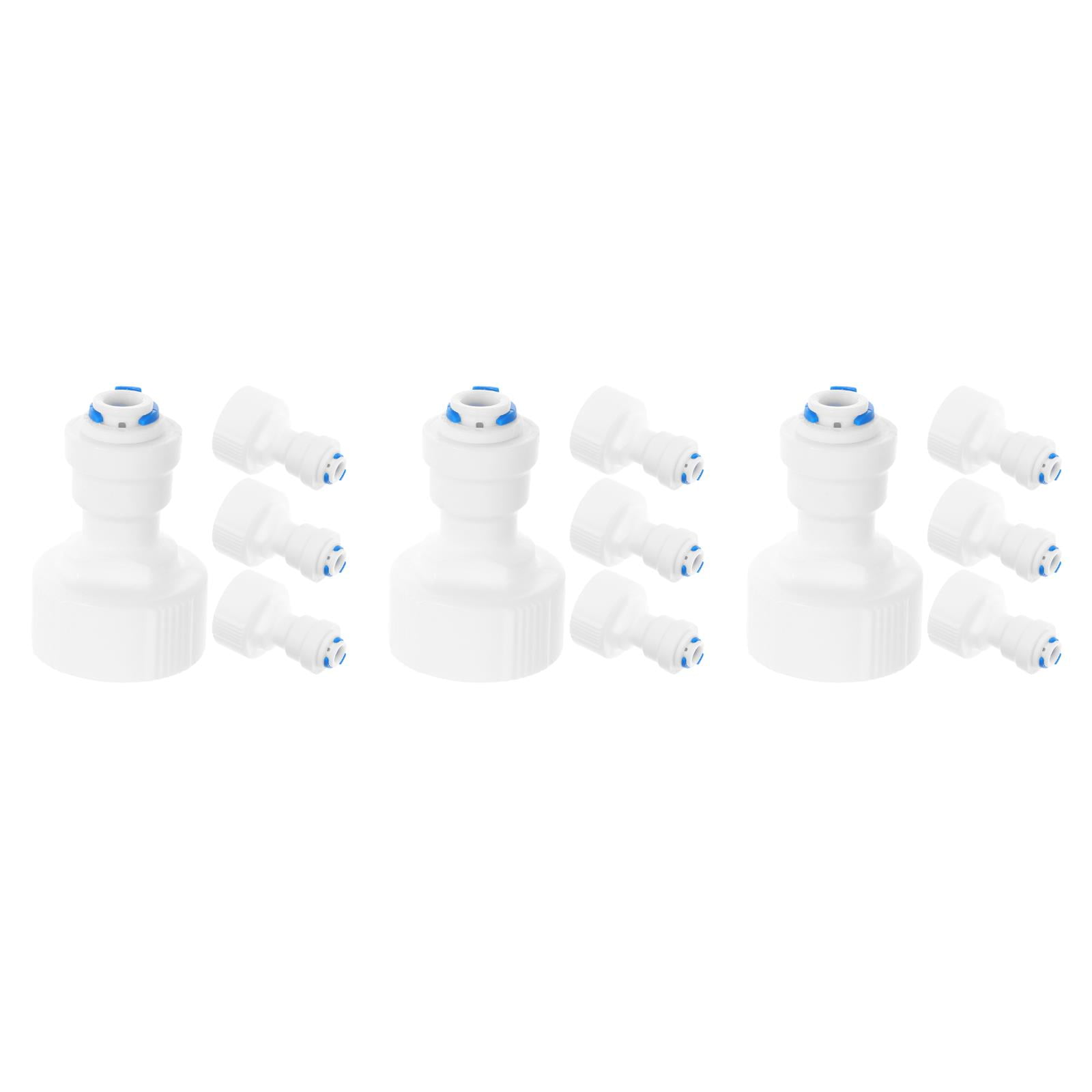 Masteelf 12 pcs Faucet Adapter Fitting Replaceable Water Purifier ...