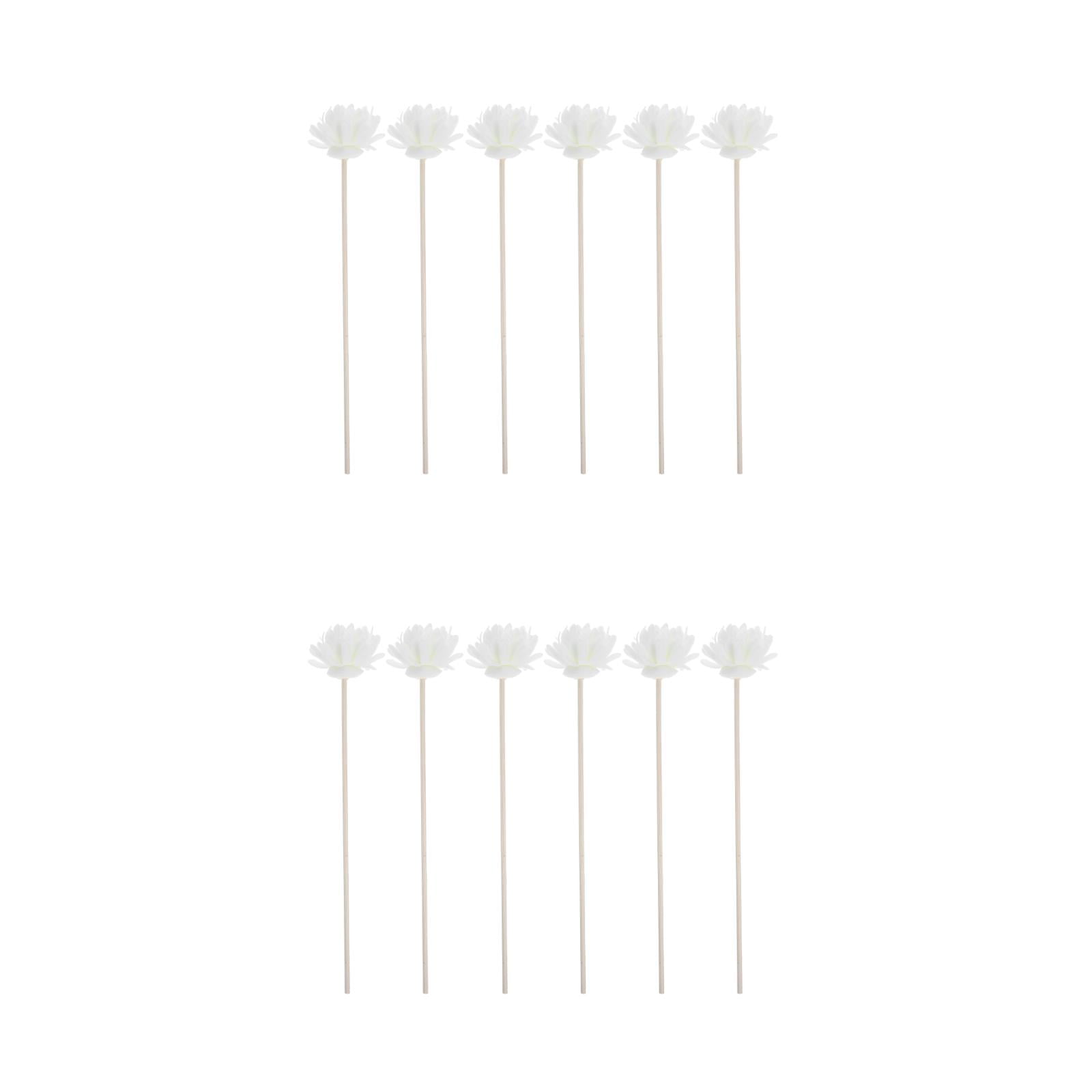 Masteelf 12 pcs Flower Aromatherapy Sticks Decorative Aromatherapy ...