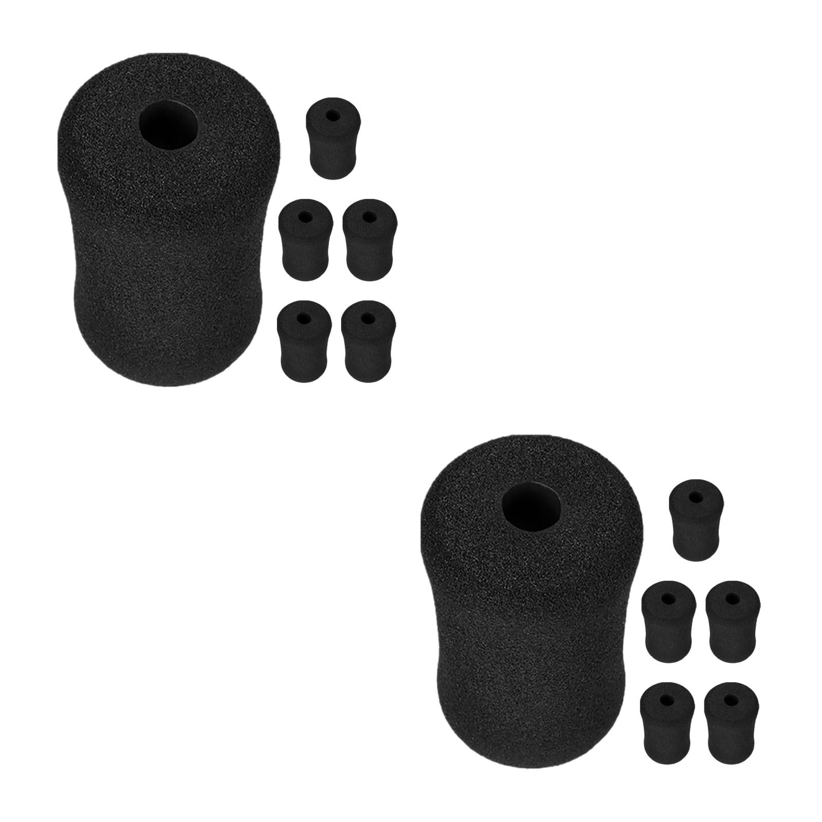 Masteelf 12 pcs Foot Foam Pads Rollers Replacement Set Weight Bench ...