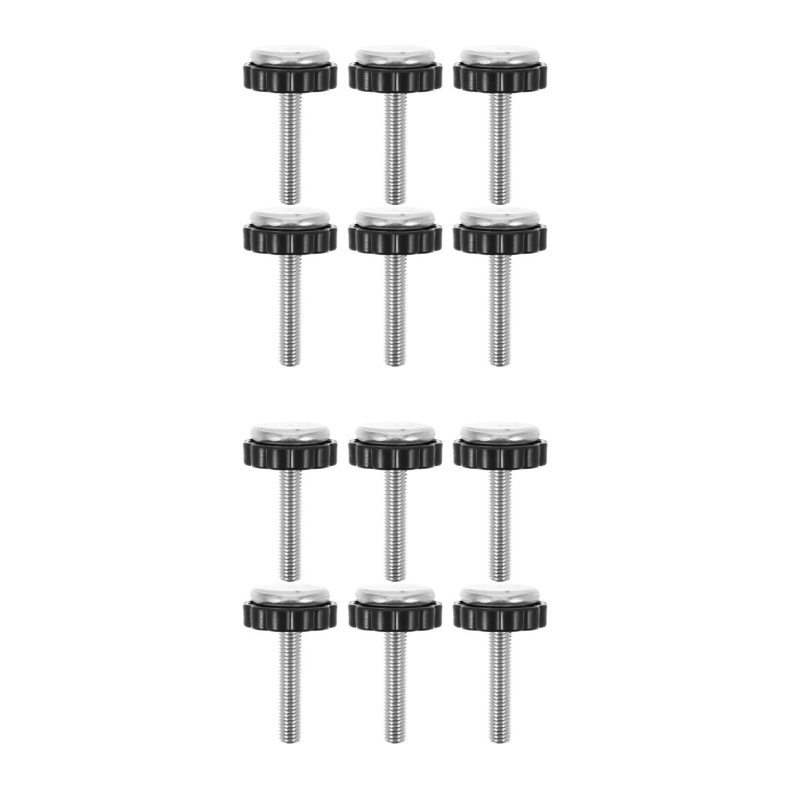 Masteelf 12 pcs Kids Gate Screw Hardware For Baby Gates M10x60 Threaded ...