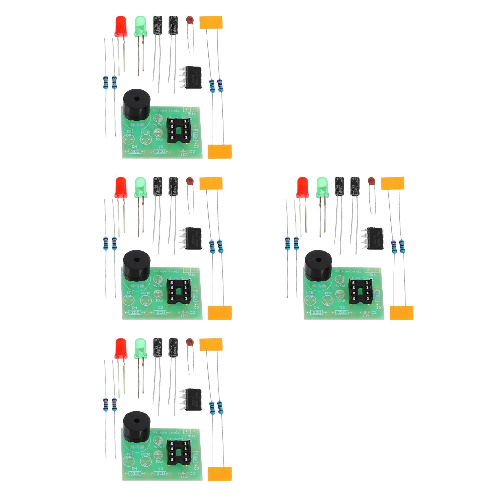 Masteelf 12 pcs Kit 555 Timer Module Soldering Training Set Practical ...