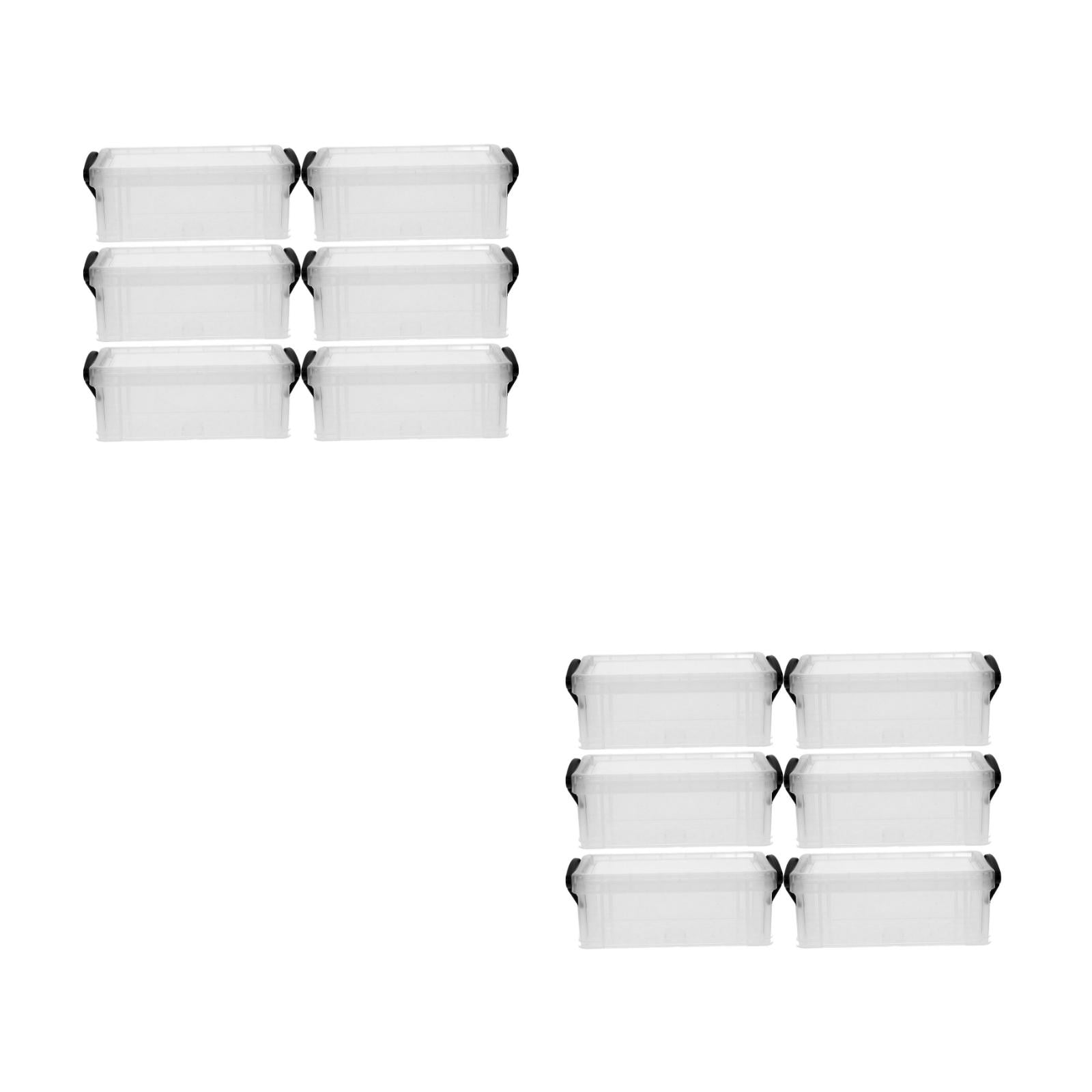 Masteelf 12 pcs Pencil Box Organizer Clear Plastic Storage Box Marker ...