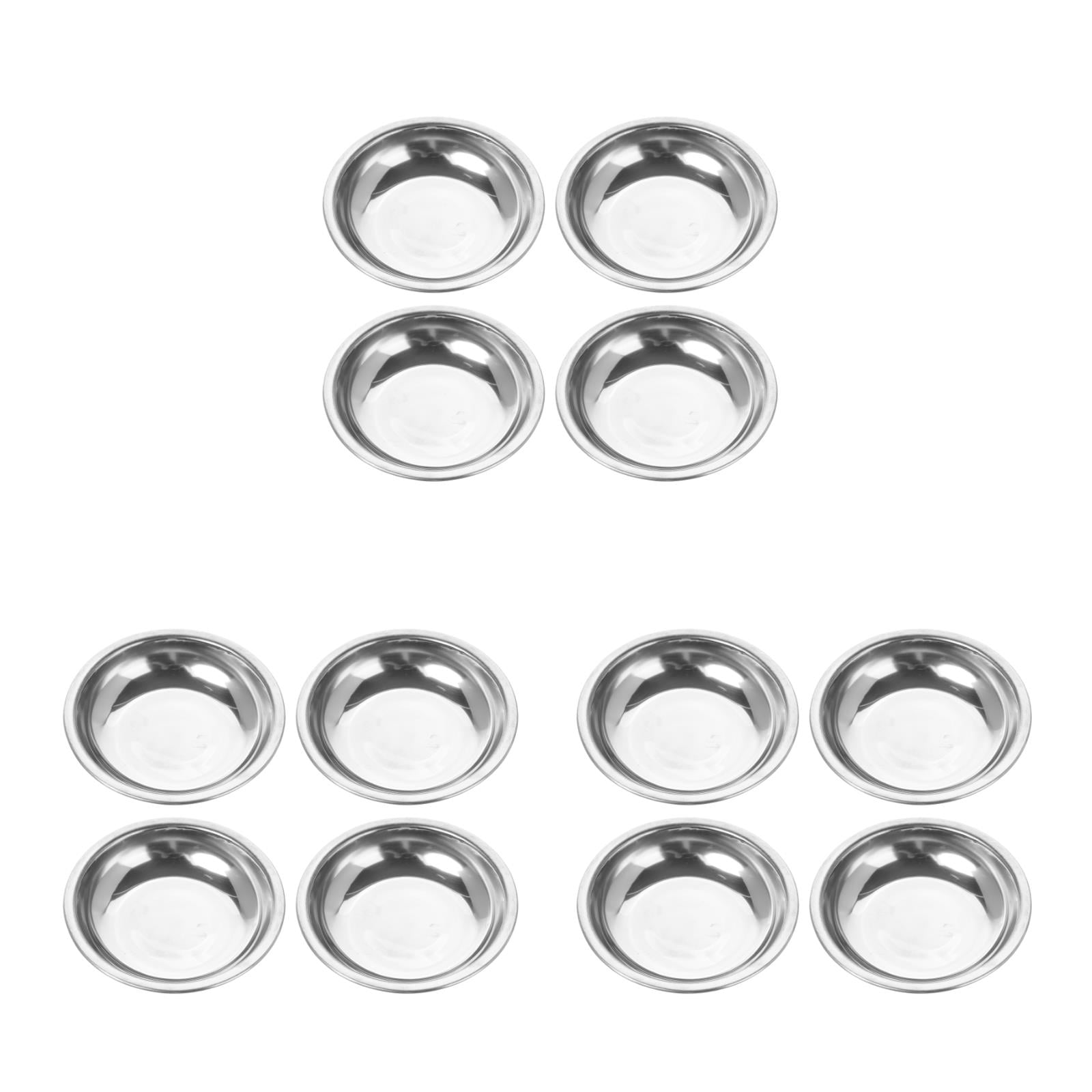 Masteelf 12 pcs Stainless Steel Scale Trays Weighing Pans For Jewelry ...