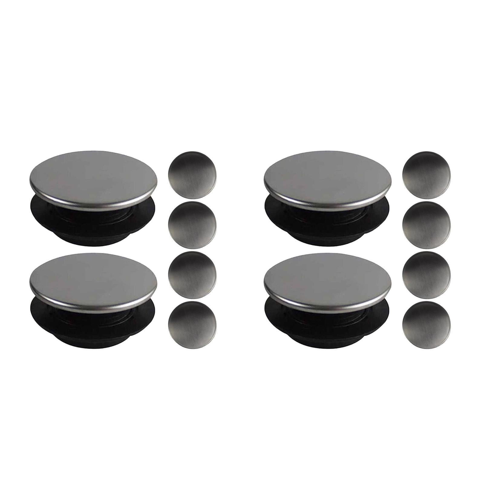 Masteelf 12-Pack Stainless Steel Sink Hole Covers for Faucet, Soap ...