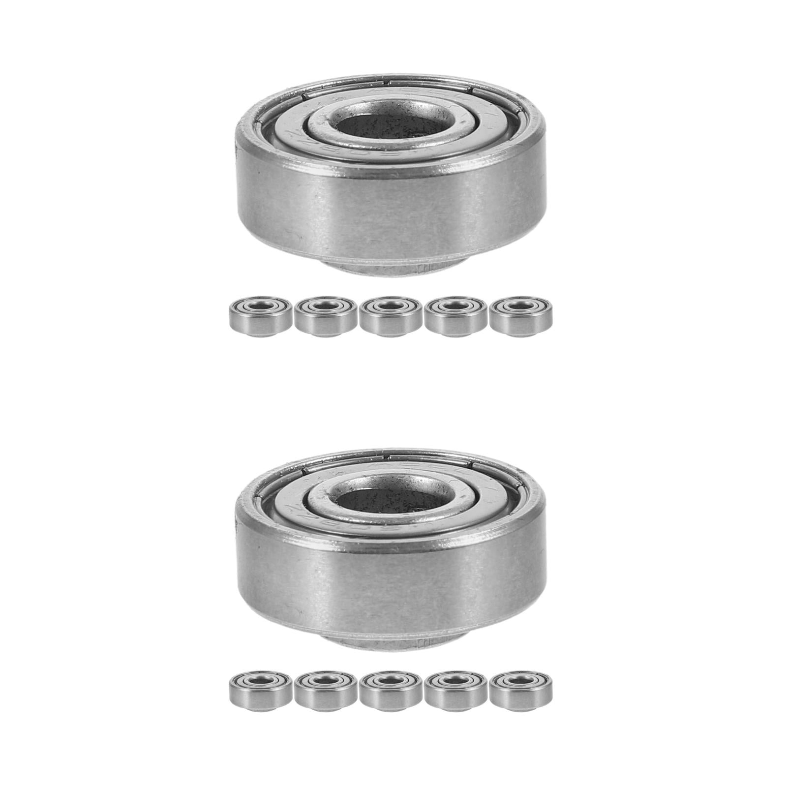 Masteelf 12 pcs Wheelchair Front Wheel Bearings Steel Bearing Hub ...