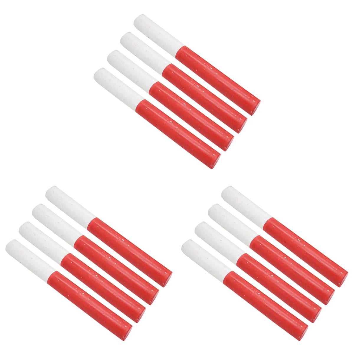 Masteelf 12 pcs Wooden Equipments Relay Sticks Racing Competition Tools ...