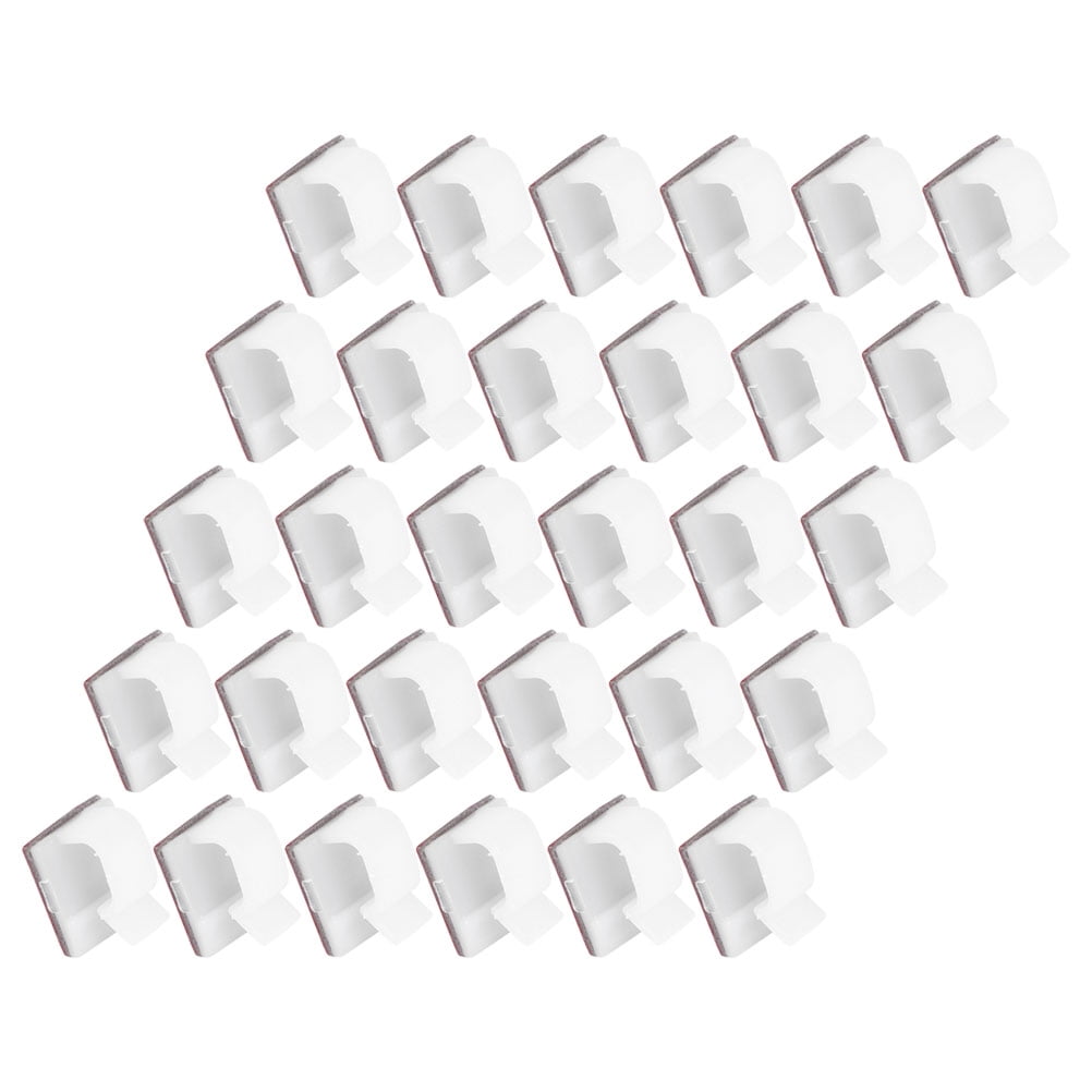 Masteelf 120 Pcs Cord Wall Organizer Mount Cable Holder Light Clips ...