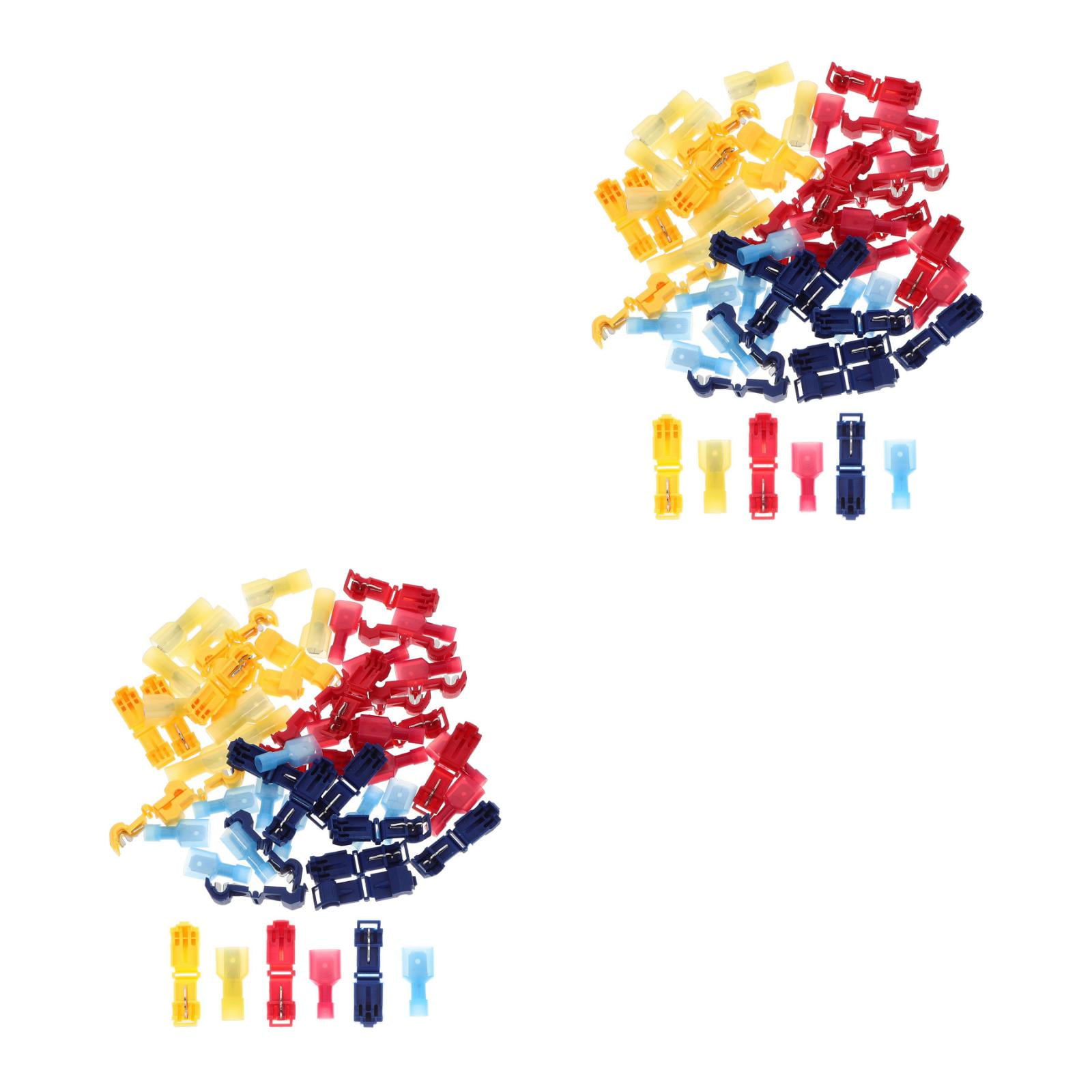 Masteelf 120 Pcs T Tap Wire Connectors Kit Electrical Connectors Kit ...