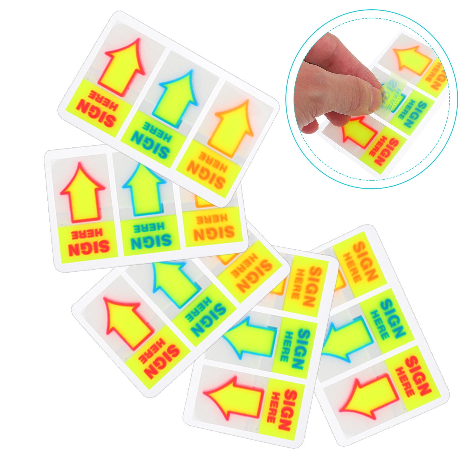 Masteelf 120pcs Arrow Label Stickers Index Tags Decals Markers ...
