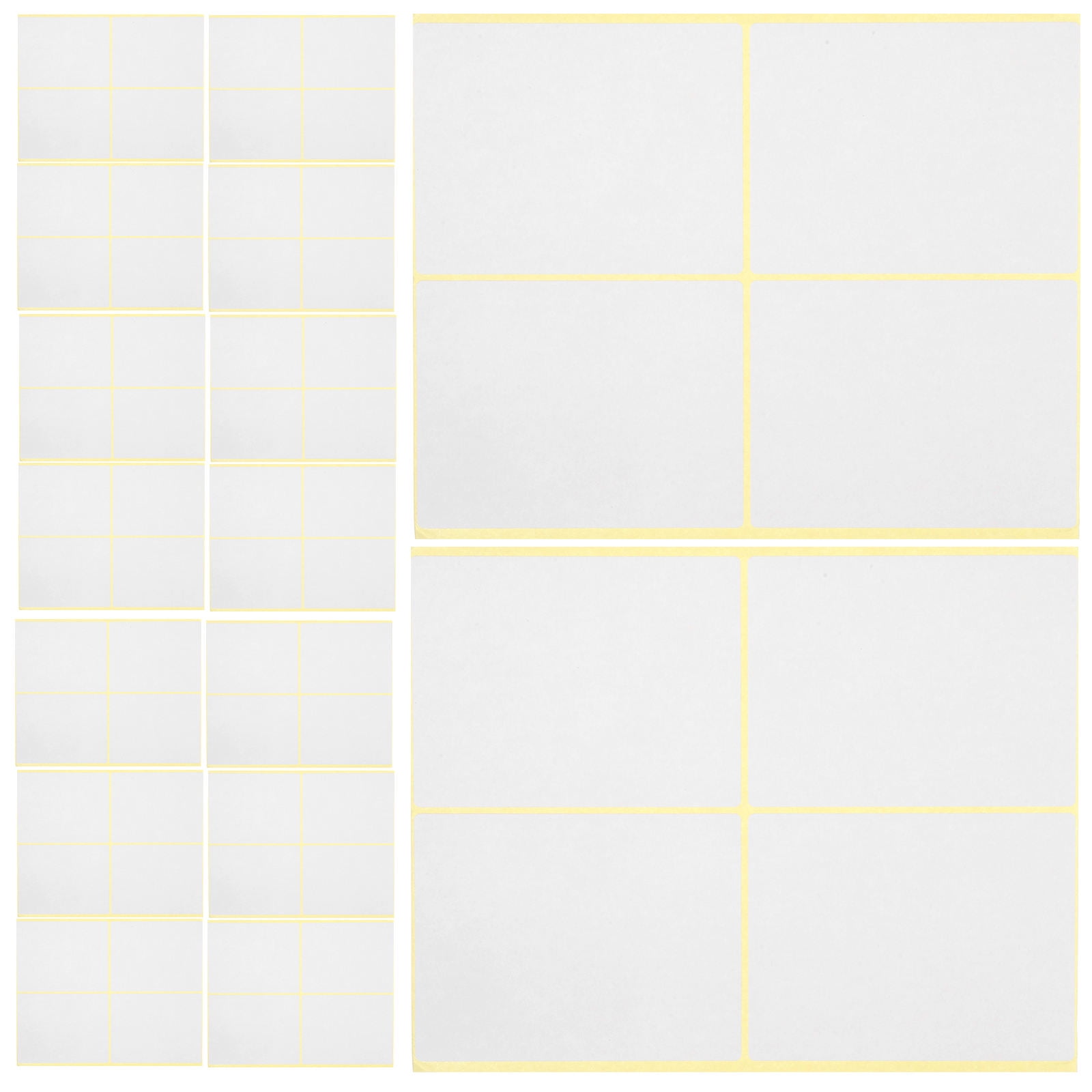 Masteelf 120pcs Large Labels for Bins Labels for Organizing Packing ...