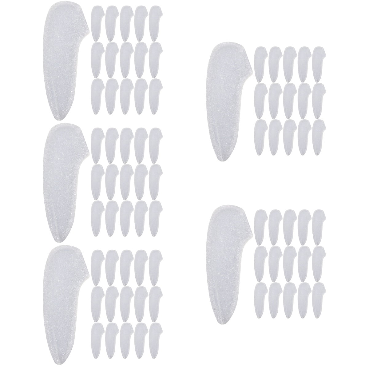 Masteelf 125 Pcs Multi-Function Knives Tips Sleeves Plastic Blades ...