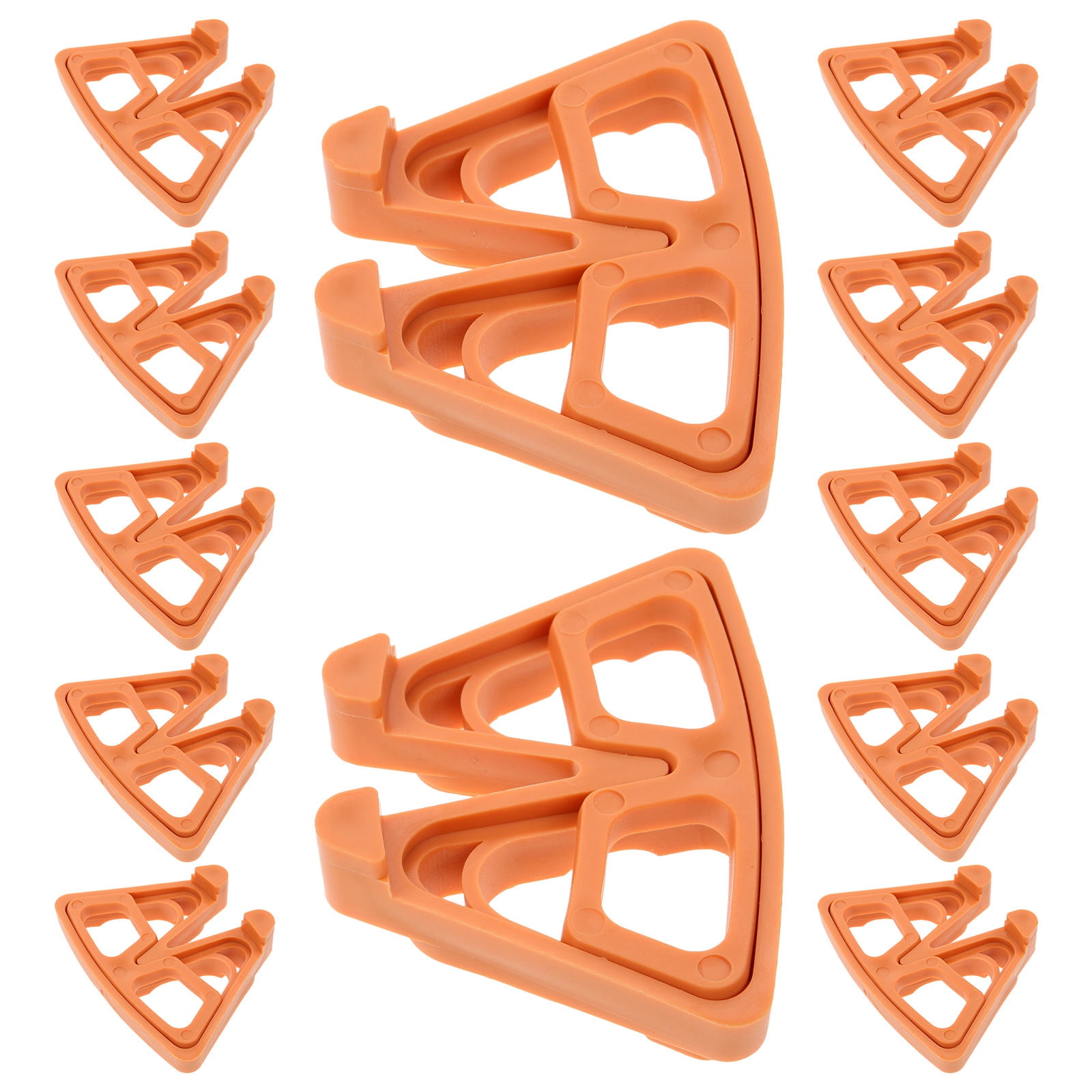 Masteelf 12Pcs Flower Pot Feet Risers Plastic Plants Pot Pads Tea Tray ...