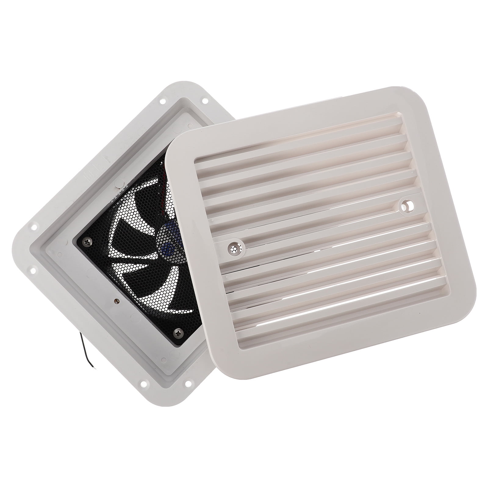 Masteelf 12V Side Exhaust Outlet Unidirectional Ventilation Fan Exhaust ...