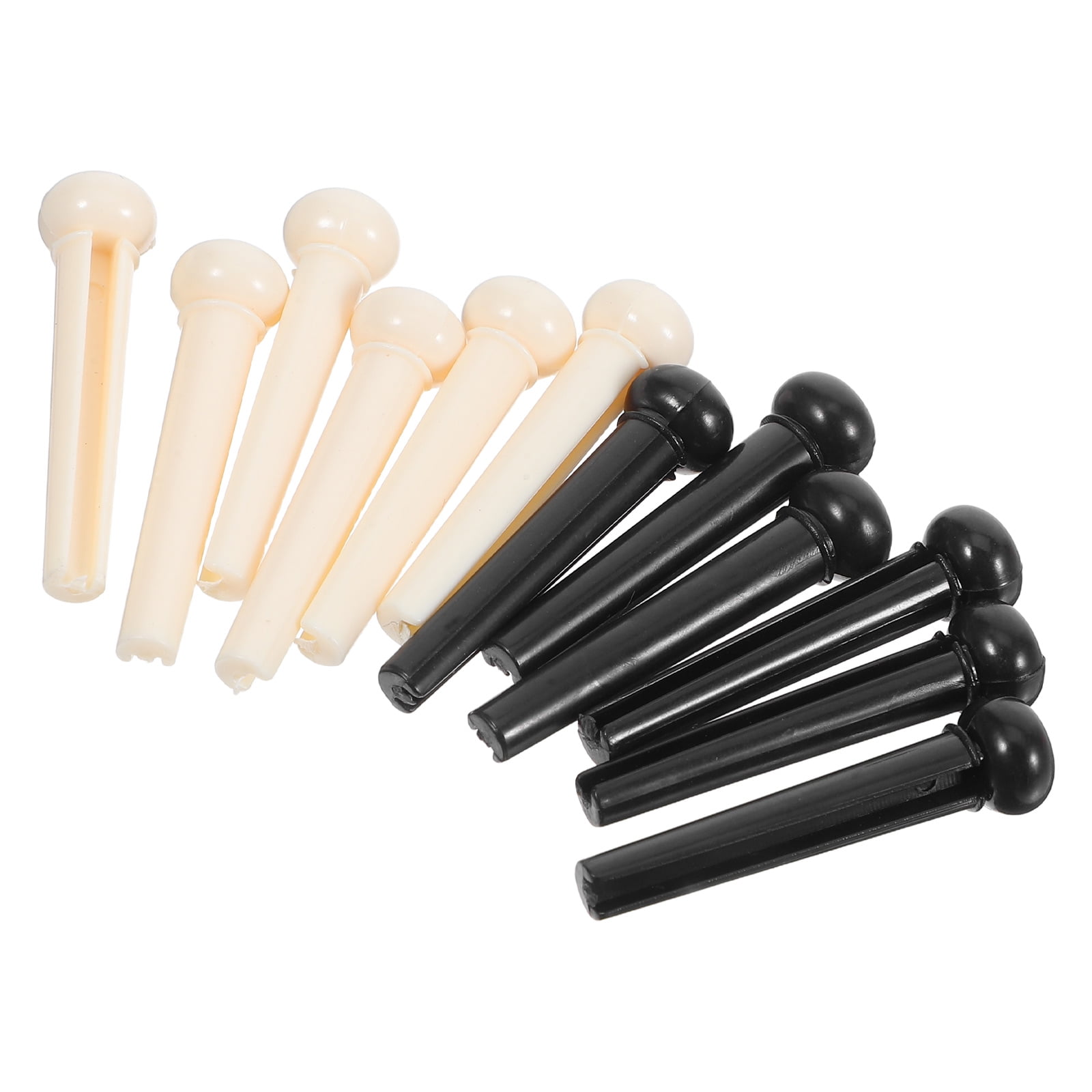 Masteelf 12pcs Acoustic Guitar Bridge Pins Set Stable String Fixing ...