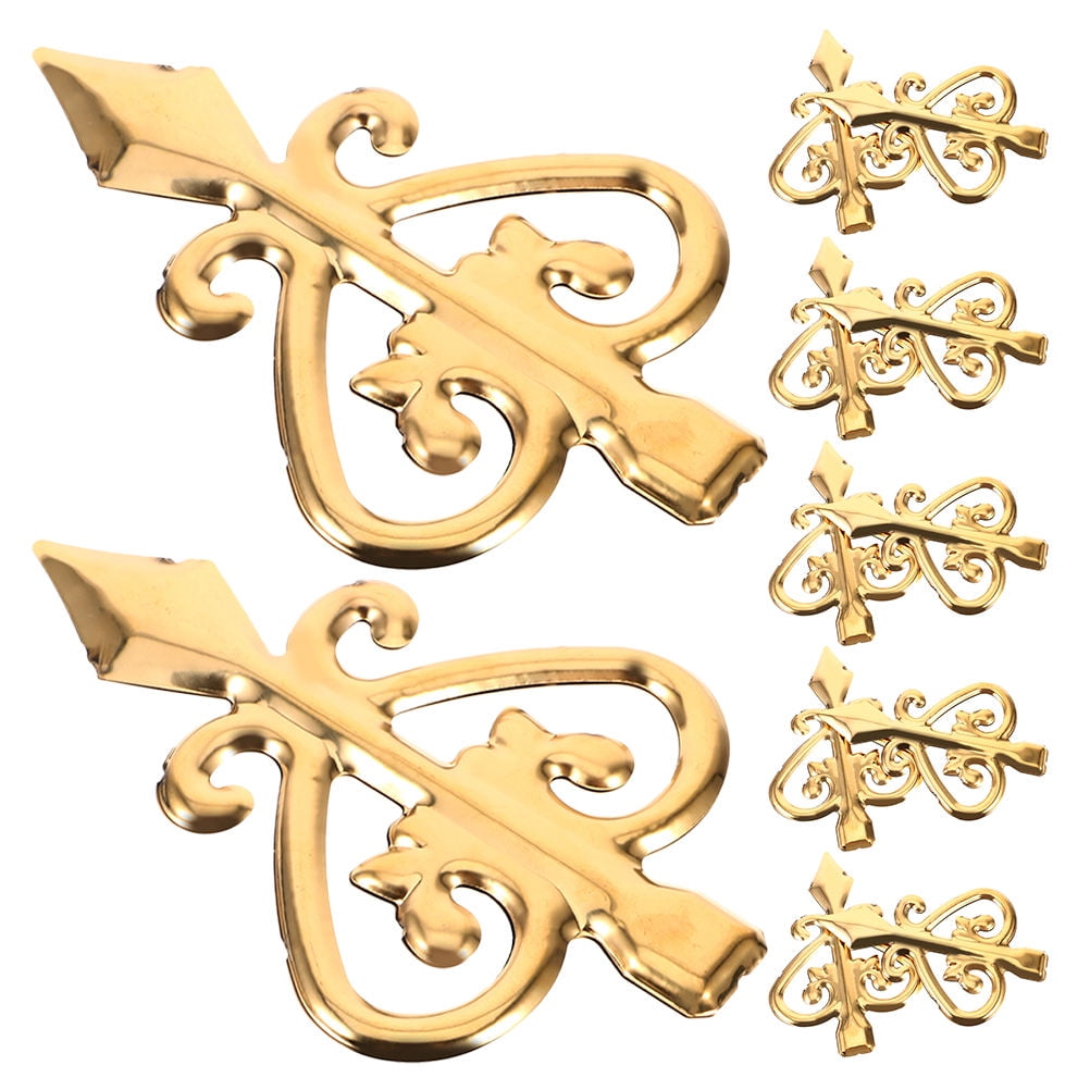 Masteelf 12pcs Decorative Fence Finials Ornamental Aluminum Alloy Fence ...