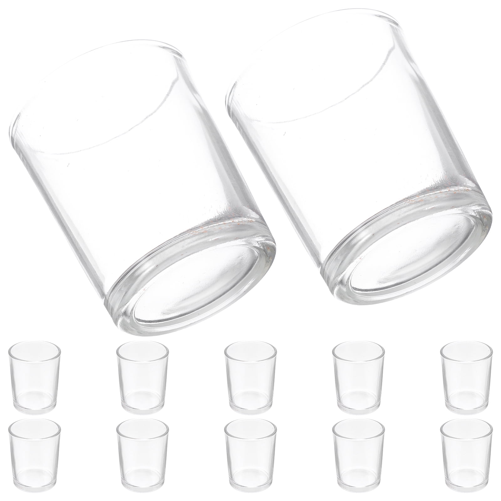 Masteelf 12pcs Glass Shot Glasses Chalice Goblet for Church Vintage ...