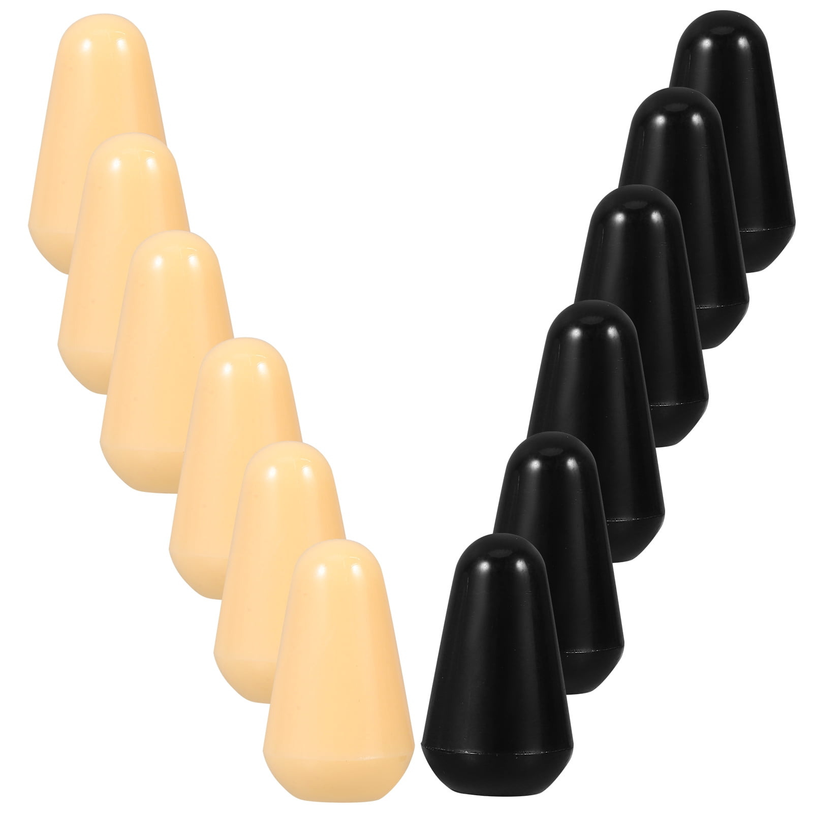 Masteelf 12pcs Guitar Pickup Selector Switch Tip Switch Cap Switch Knob Guitars 5 Way Pickup ...