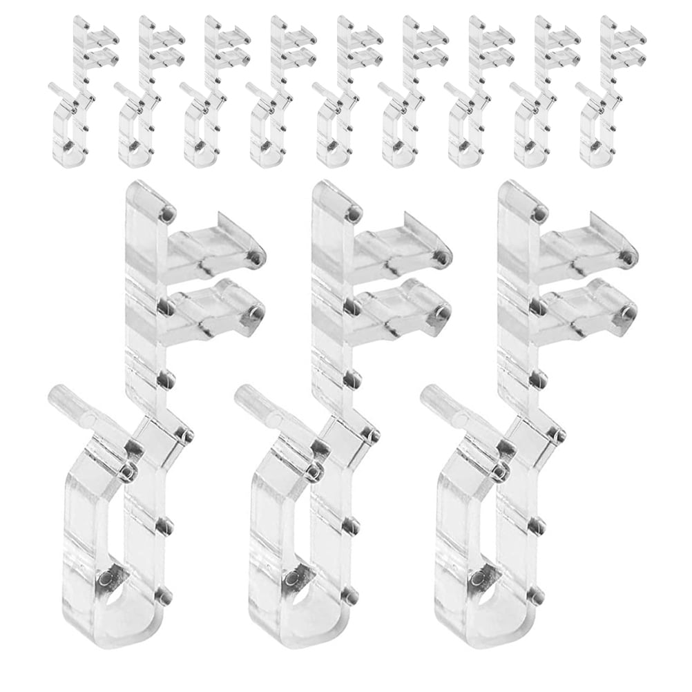 Masteelf 12pcs Reliable Blind Valance Replacement Clips For Blinds ...