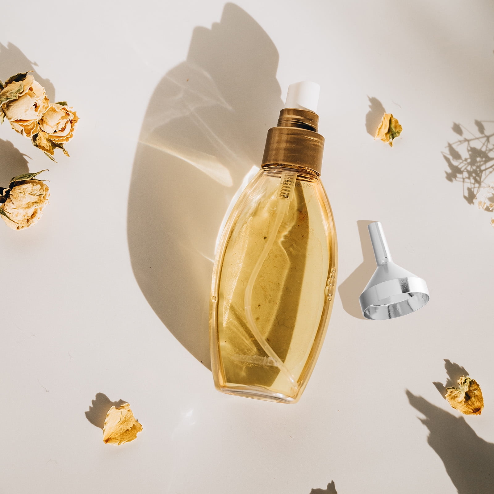 Masteelf 12pcs Small Metal Funnels with Mini Pipette Perfume Essential ...