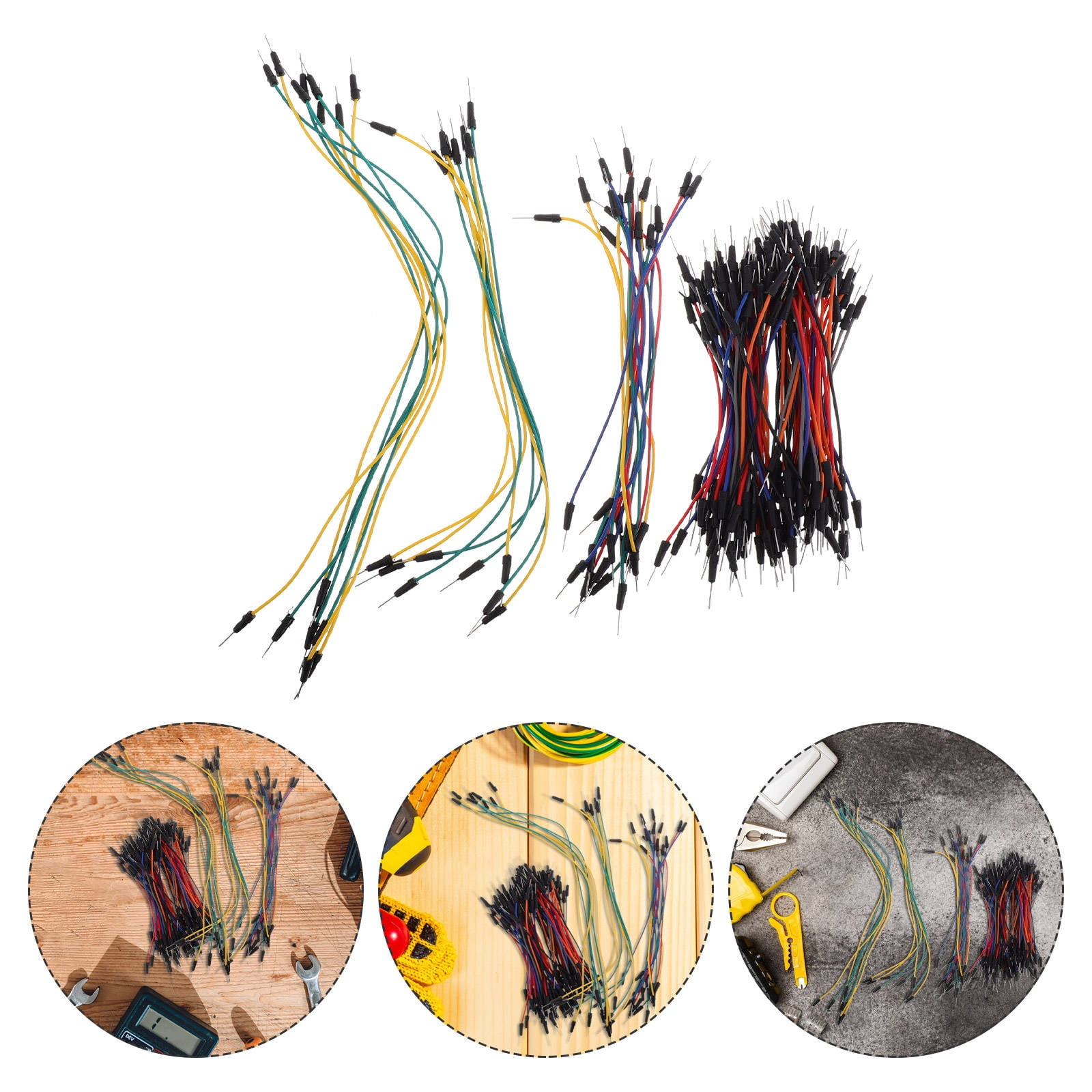 Masteelf 130pcs Breadboard and Jumper Wires for Electronics and ...