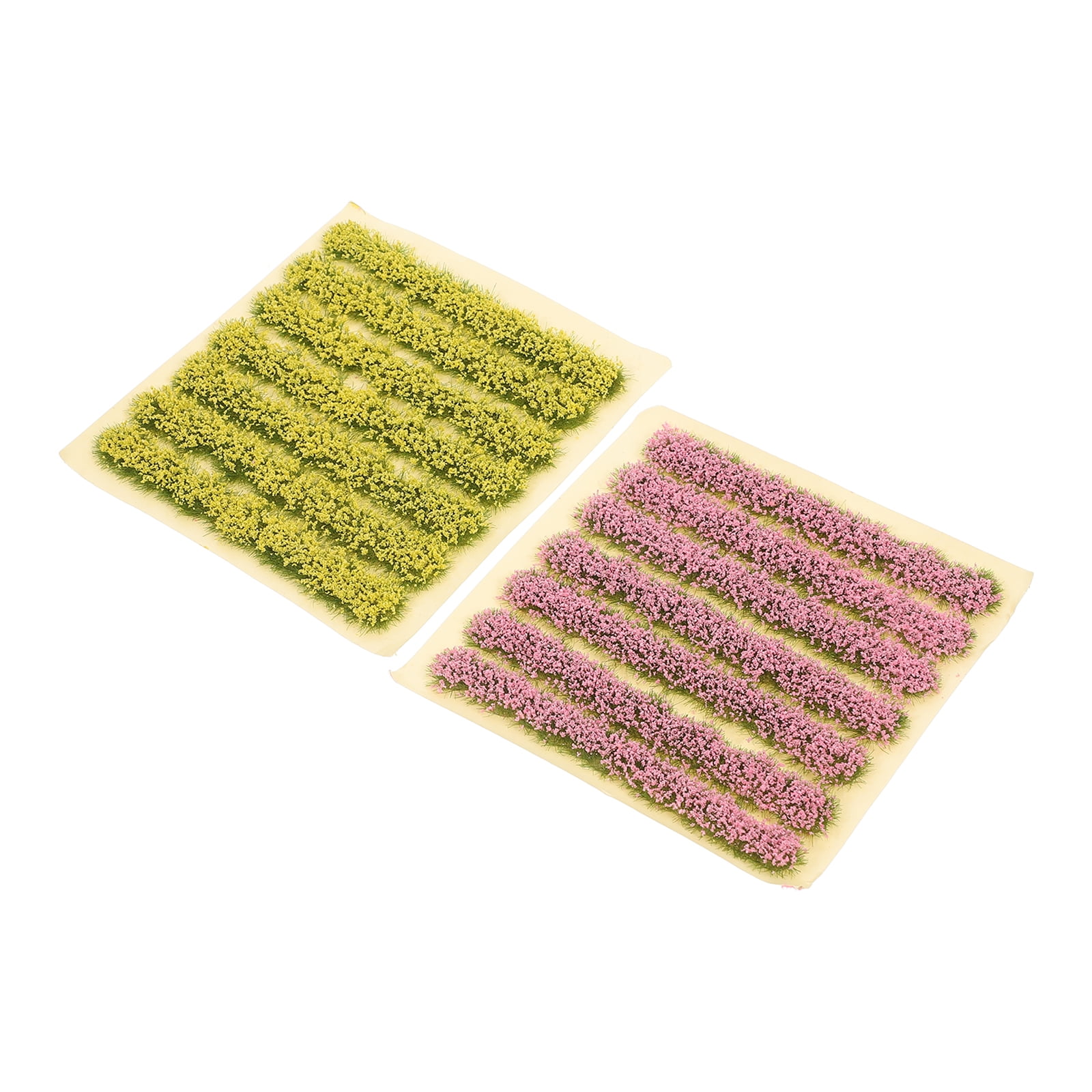 Masteelf 14 Pcs Train Grass Lawn Cowhide Corrugated Cardboard A4 Dust ...