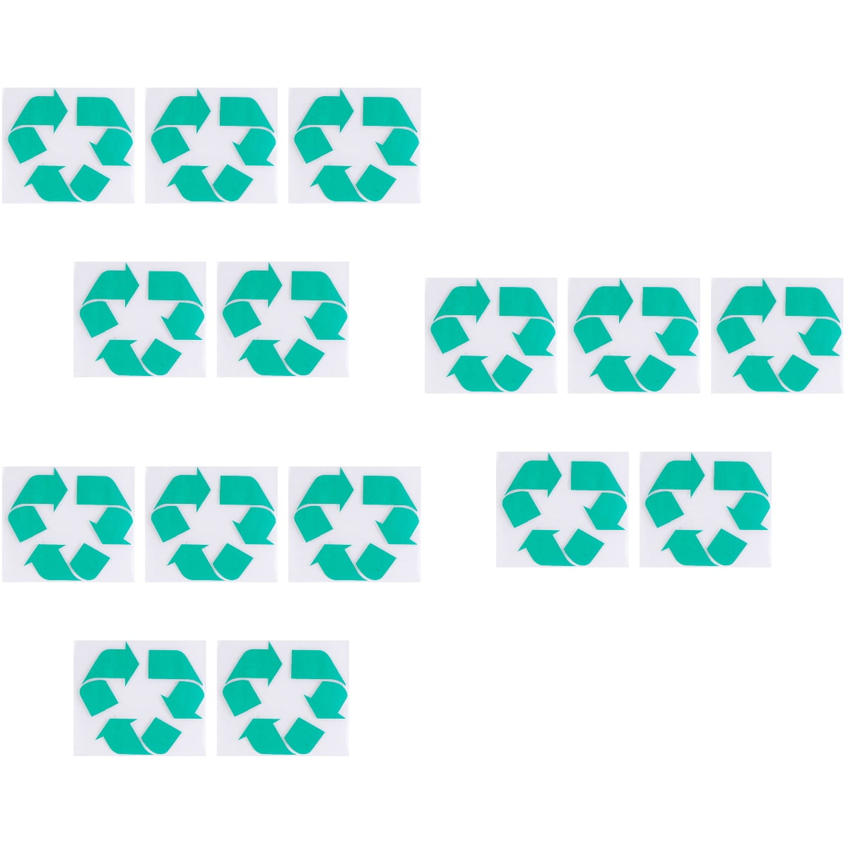 Masteelf 15 Pcs Recycle Stickers Trash Bin Labels Premium Self-Adhesive ...