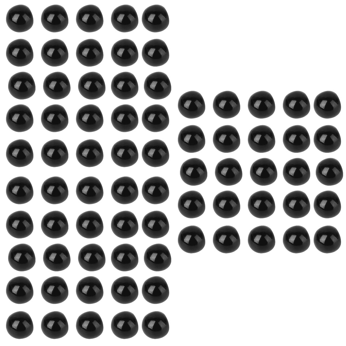 Masteelf 150 PCS Round Shape Pearl Buckles Colorful Pearl Buttons ...