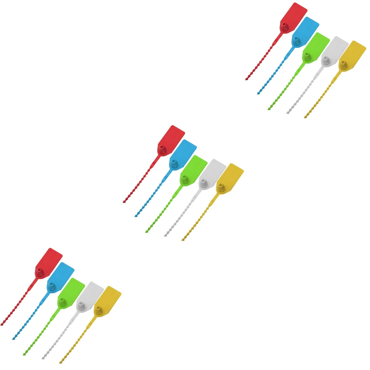 Masteelf 150 Pcs Disposable Self-locking Plastic Fixing Ring PP Wire ...