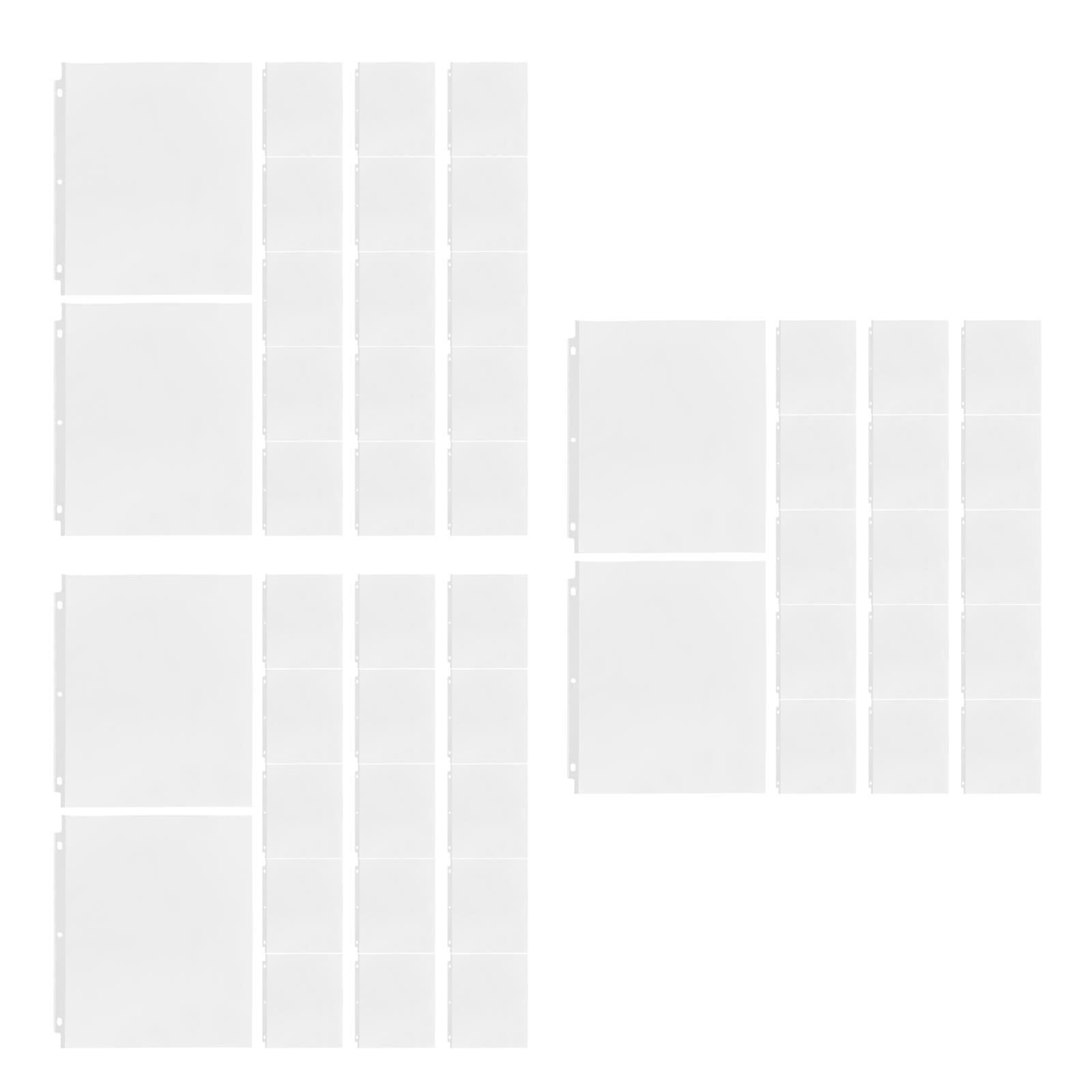 Masteelf 150 pcs Sheets Plastic Sleeves Heavy Duty Sheet Protectors ...