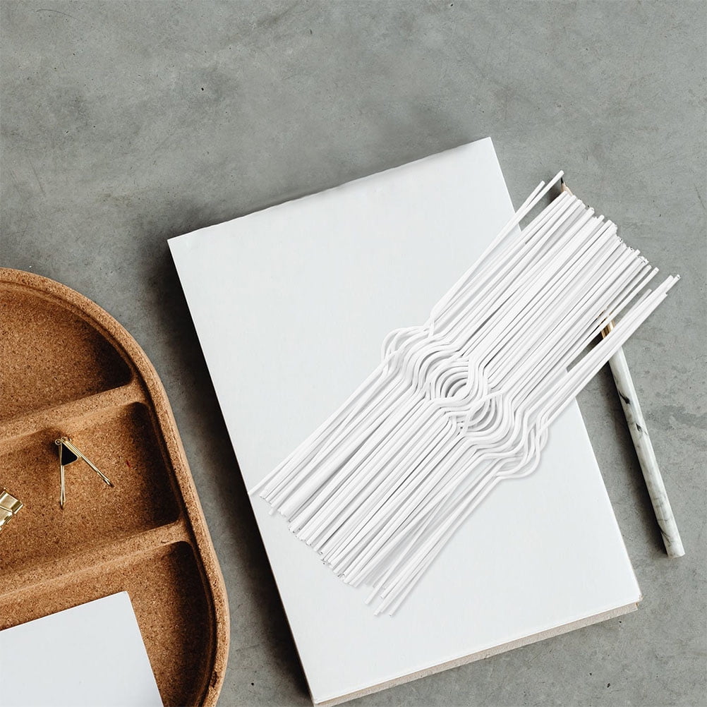 Masteelf 150PCS Poster Hook Hangers Scroll Calendar Hanger Wire ...